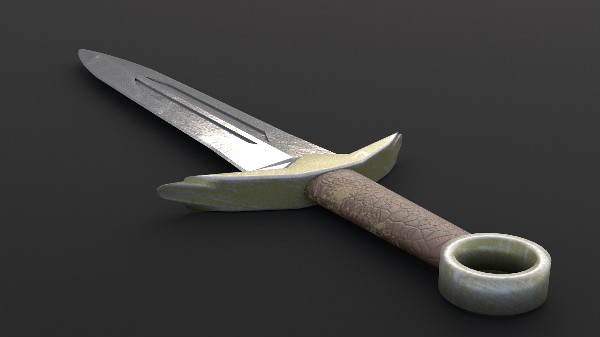 3D Dagger 3d-2 Model - TurboSquid 1990480