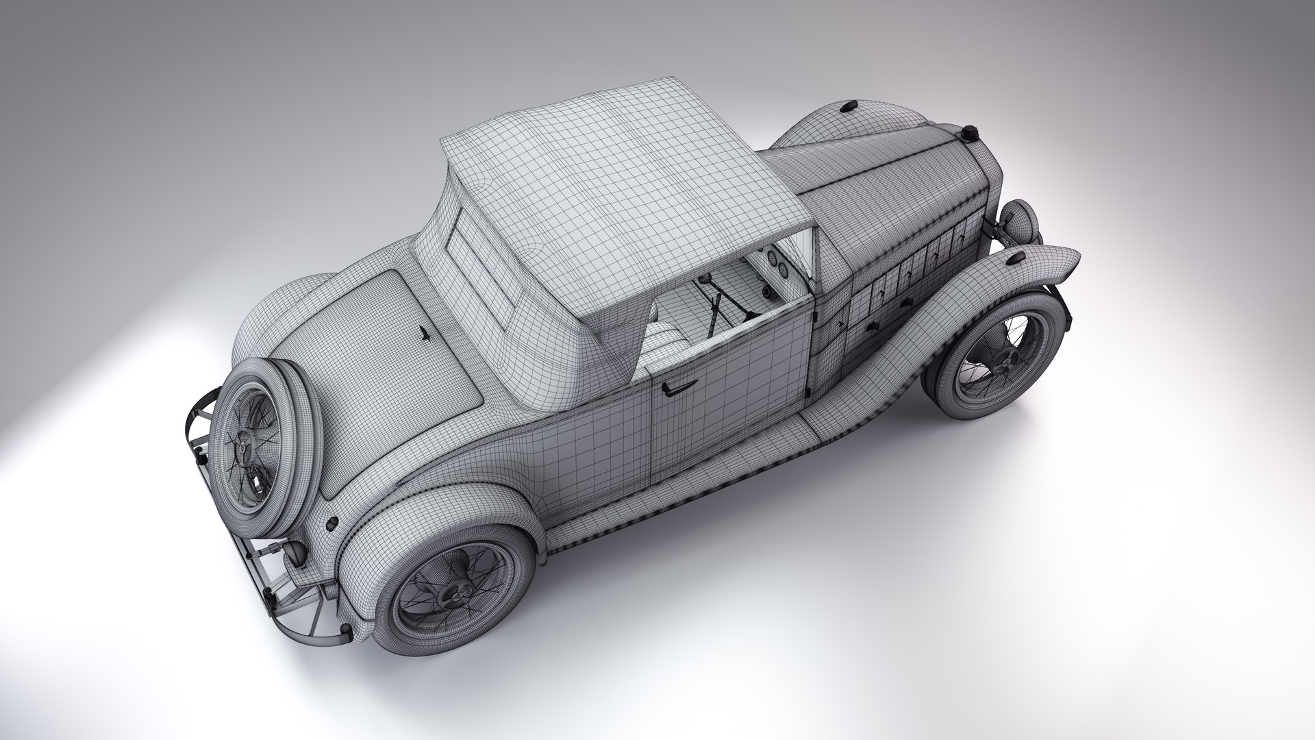 3D Model Austin 12-4 Black - TurboSquid 2341558