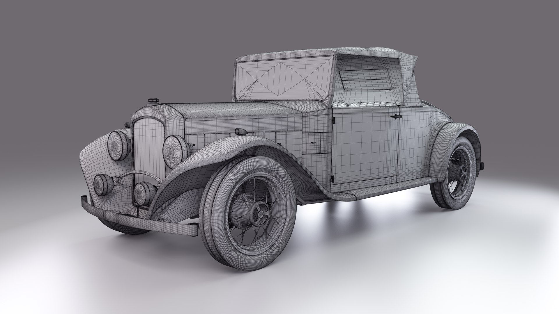 3D Model Austin 12-4 Black - TurboSquid 2341558
