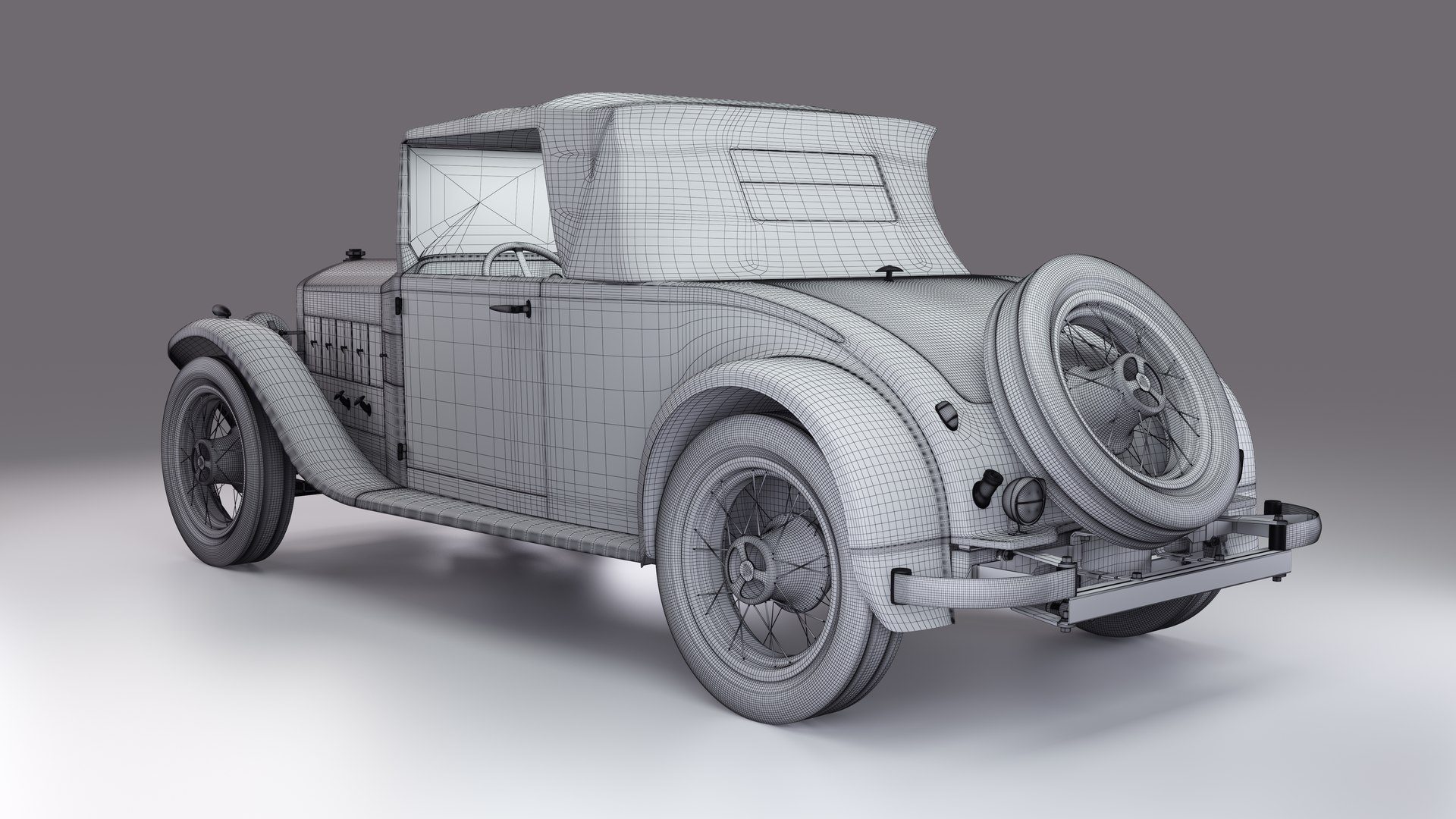 3D Model Austin 12-4 Black - TurboSquid 2341558