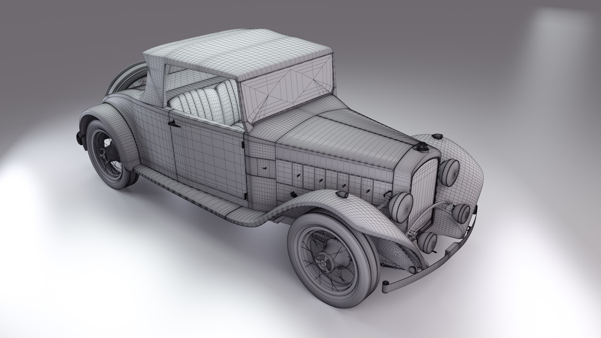 3D Model Austin 12-4 Black - TurboSquid 2341558