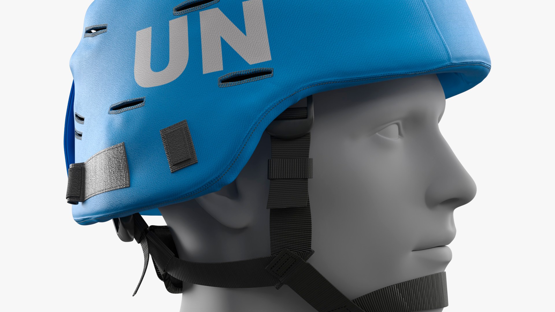 UN Military Helmet Soft Cover 3D Model - TurboSquid 2403207