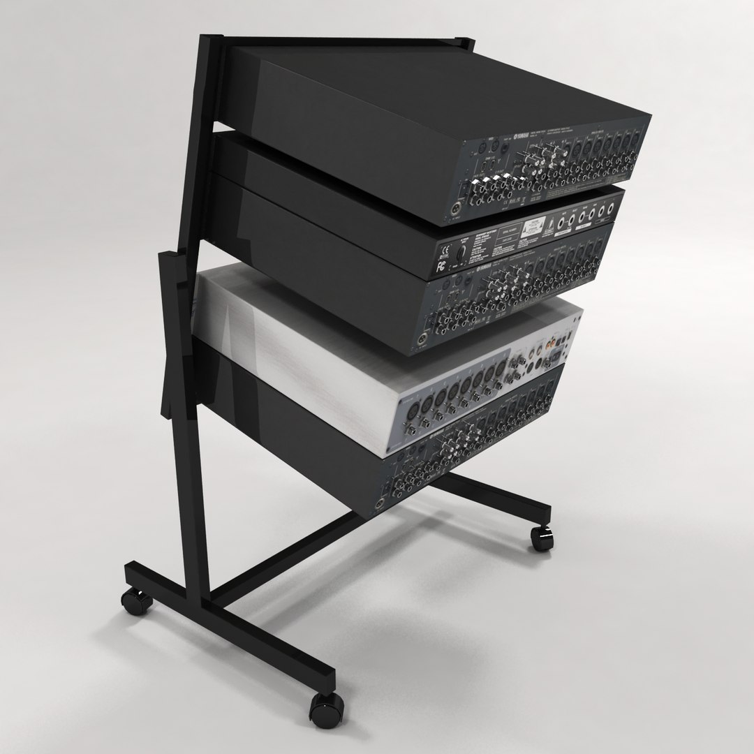 Rack Music Studios 3d Max