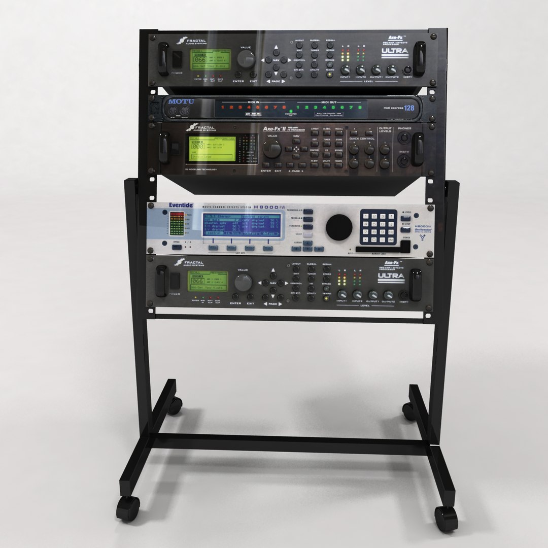 Rack Music Studios 3d Max