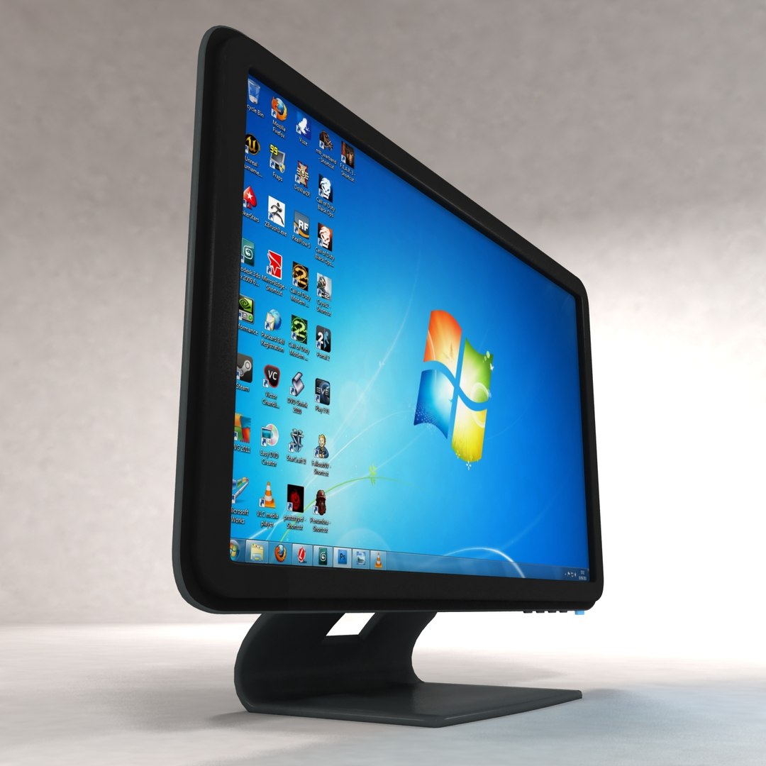 3d Widescreen Lcd Monitor Model