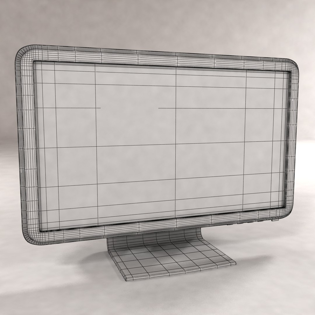 3d Widescreen Lcd Monitor Model