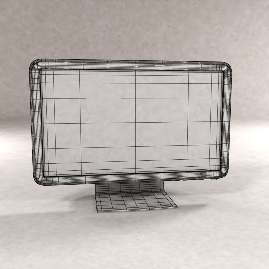 3d Widescreen Lcd Monitor Model