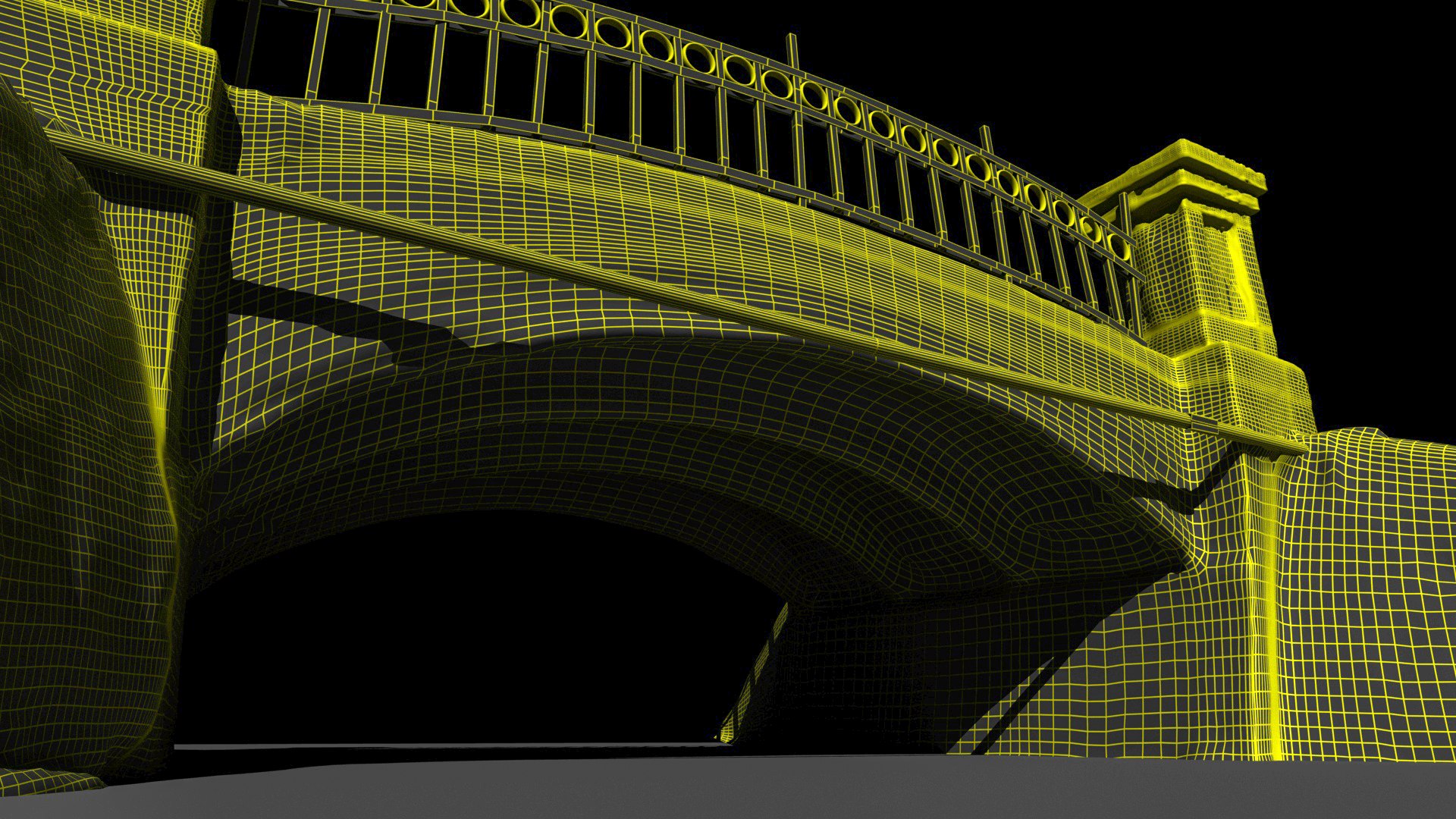 Bridge model - TurboSquid 1854013
