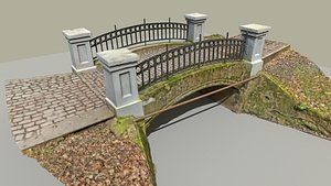 3d Model Bridge Ancient Medieval
