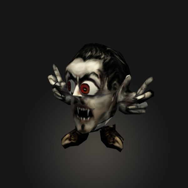 mini vampire 3d model