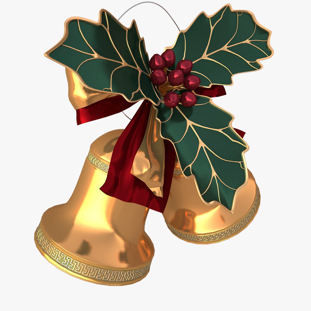 3d 3ds Christmas Bells