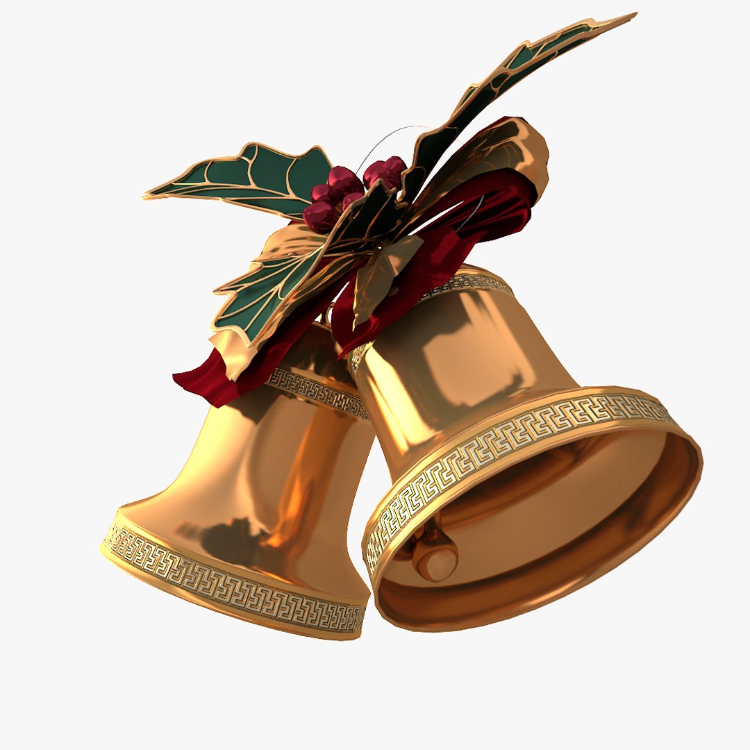 3d 3ds Christmas Bells