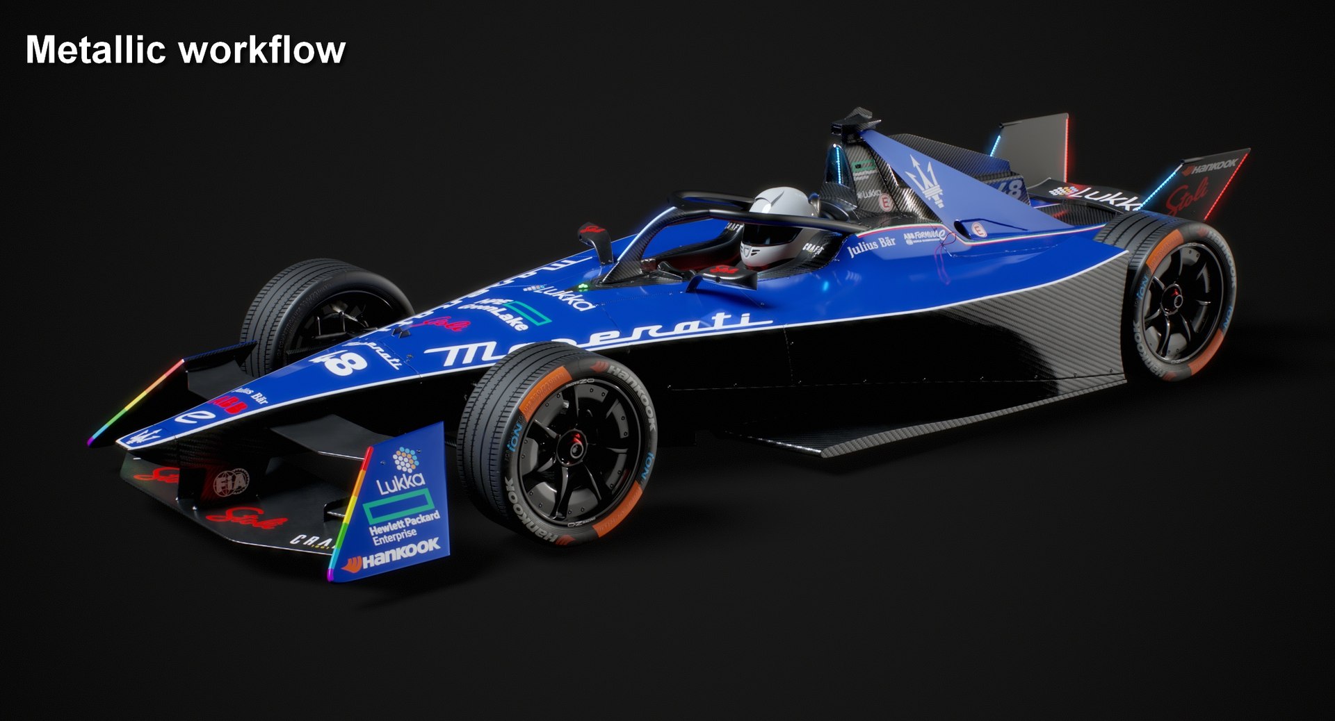 3D Maserati Formula E 2023 Season Gen3 Race Car model - TurboSquid 2003965