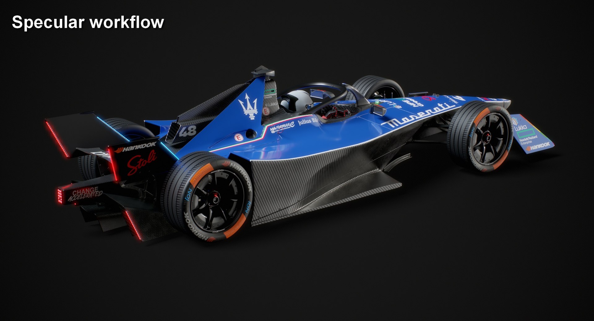 3D Maserati Formula E 2023 Season Gen3 Race Car model - TurboSquid 2003965