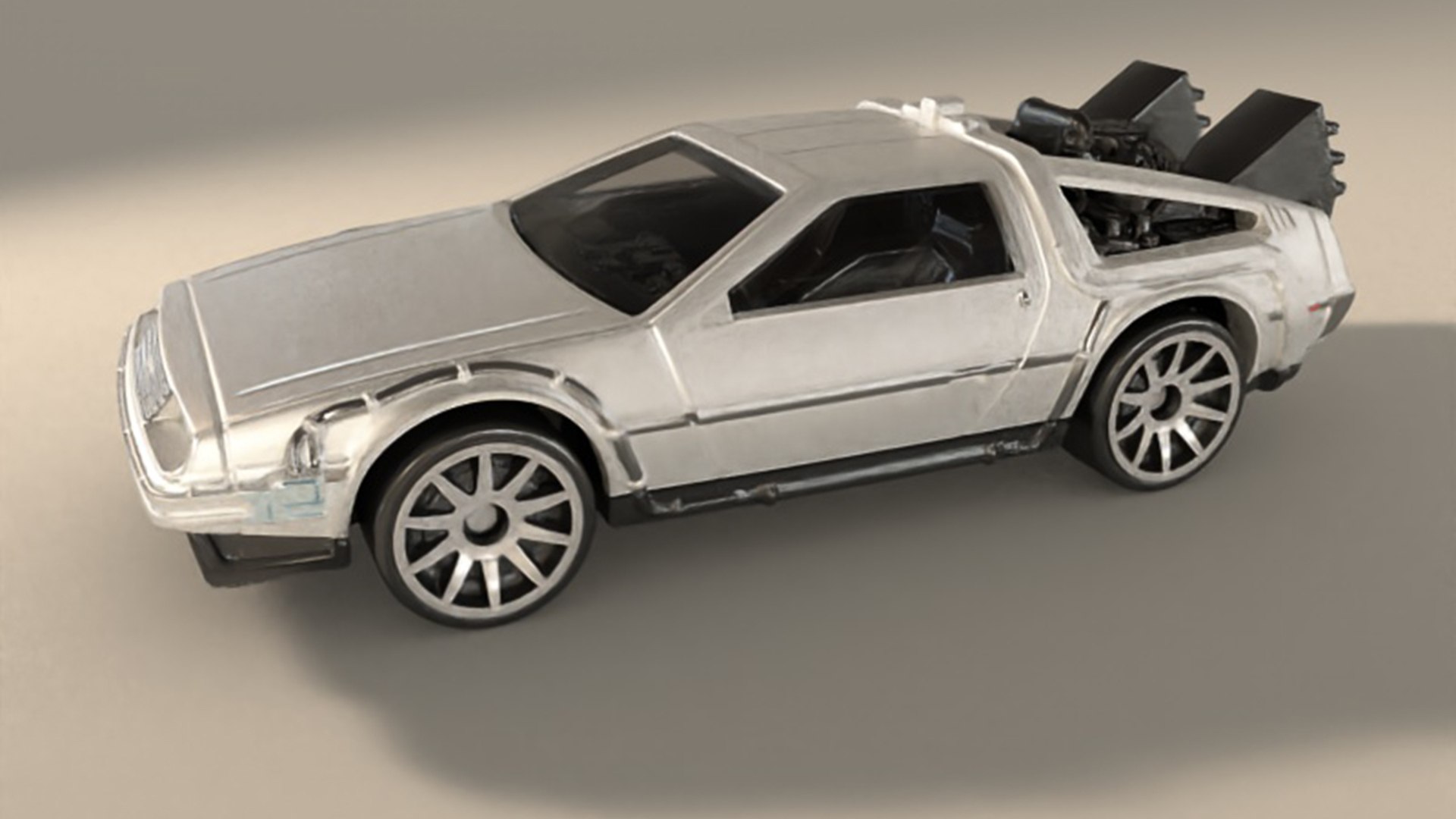 Hot Wheels BTTF Delorean 3D Model - TurboSquid 1794515