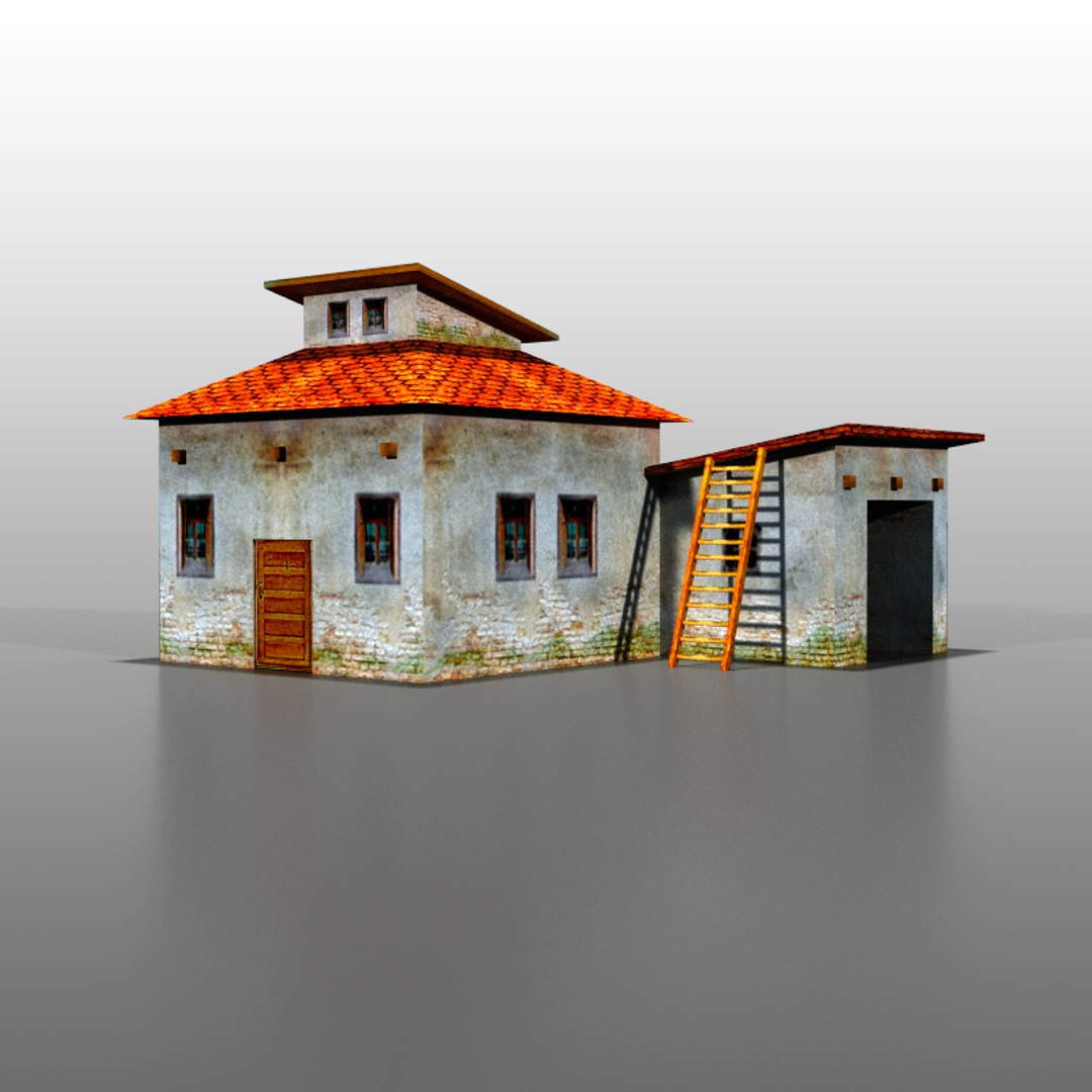 3d Model Spanish House