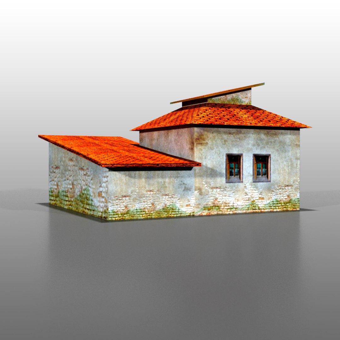 3d Model Spanish House