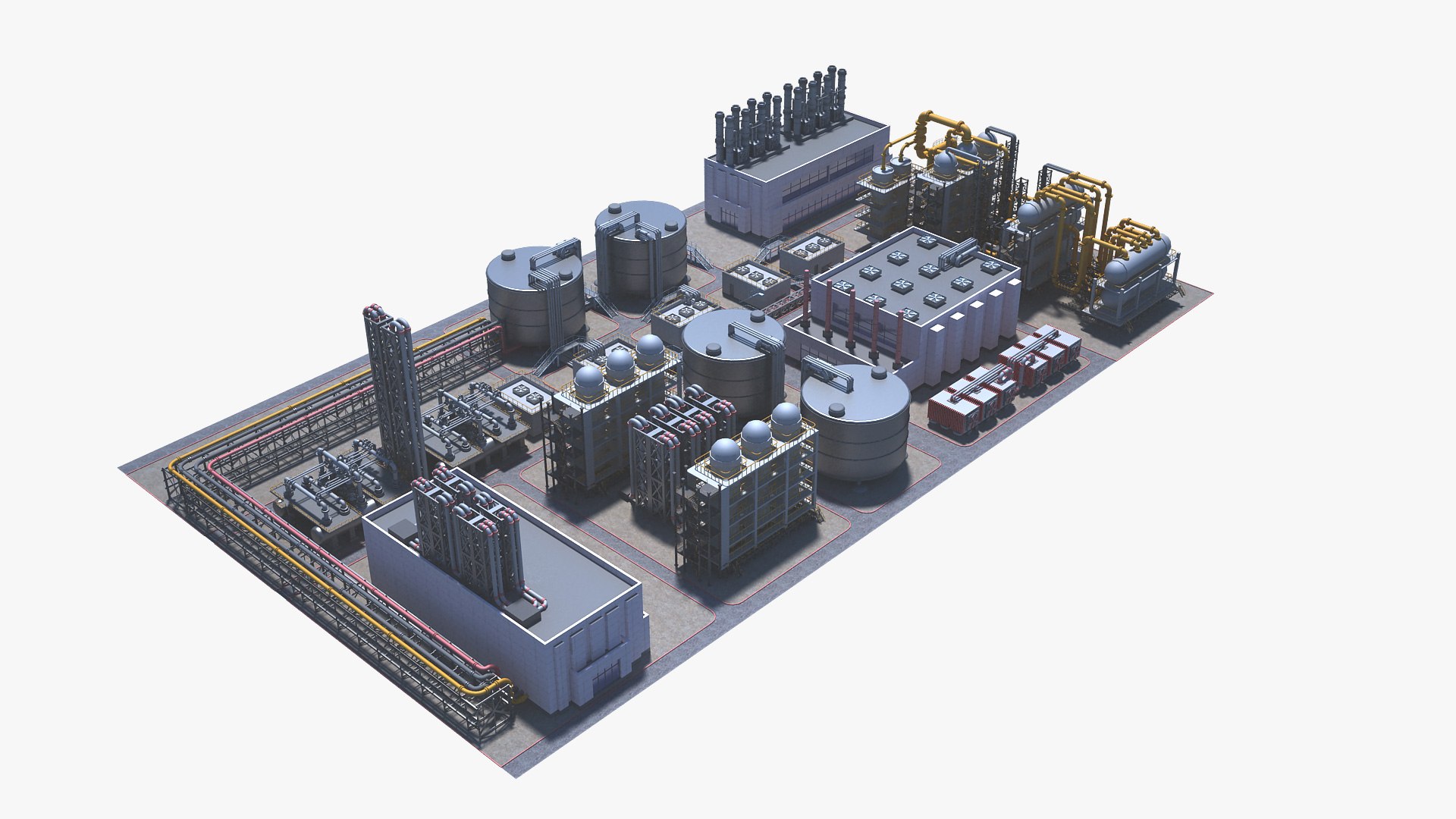 3D Industrial Area 67 - TurboSquid 2028360