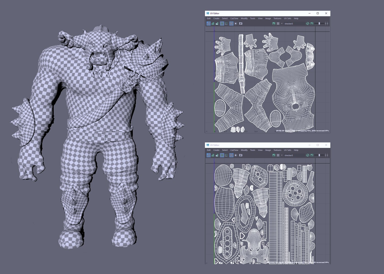 Orc Warrior Low-poly 3D Model 3D Model - TurboSquid 1924857