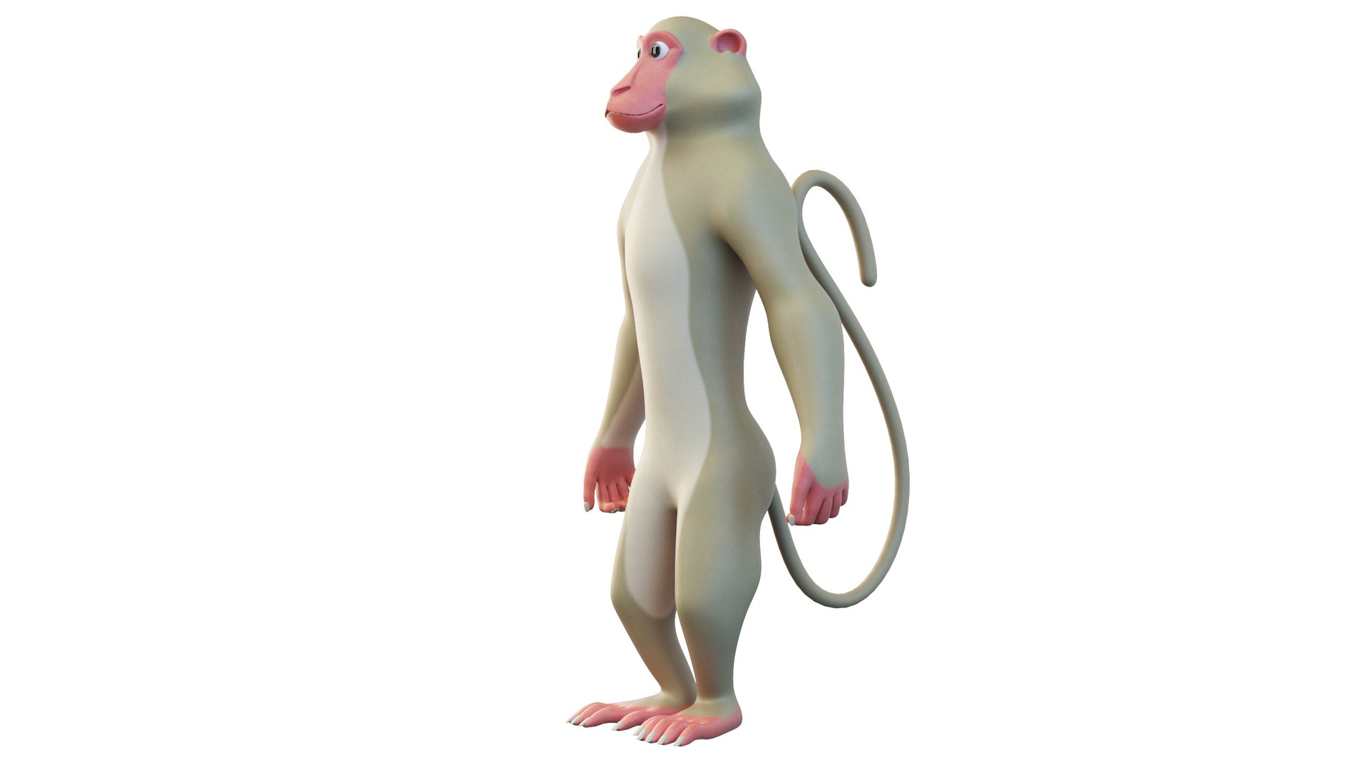 Cartoon Monkey Character 3D - TurboSquid 2107164