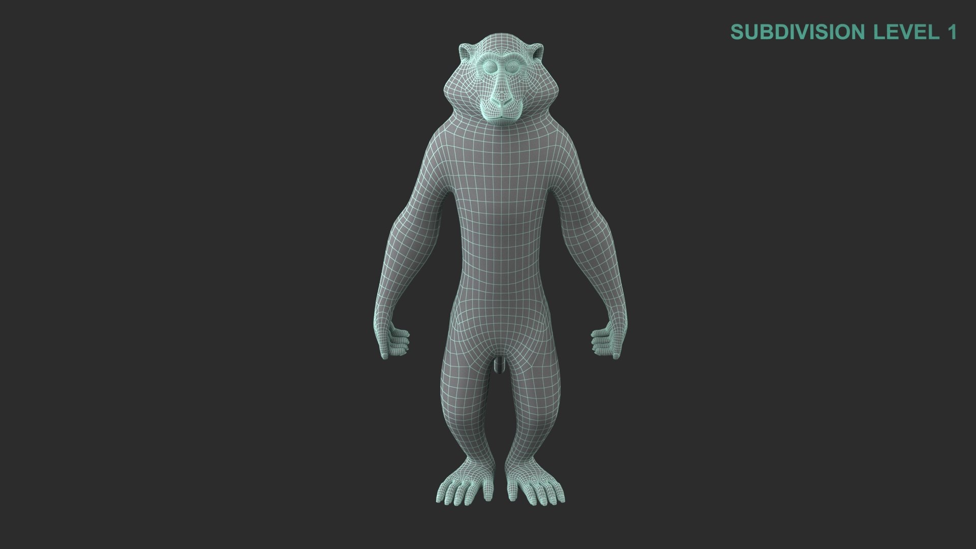Cartoon Monkey Character 3D - TurboSquid 2107164