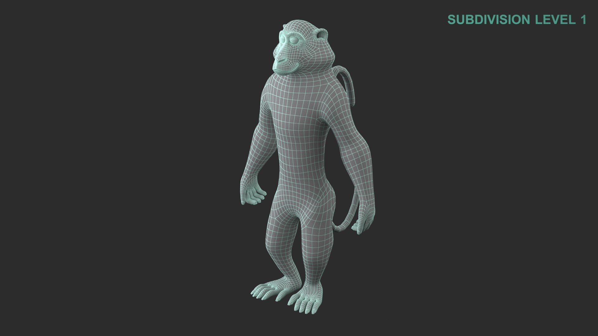 Cartoon Monkey Character 3D - TurboSquid 2107164
