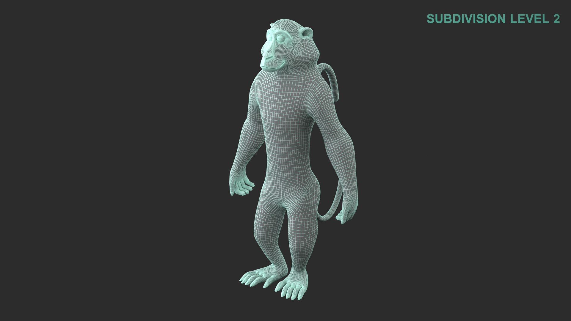 Cartoon Monkey Character 3D - TurboSquid 2107164
