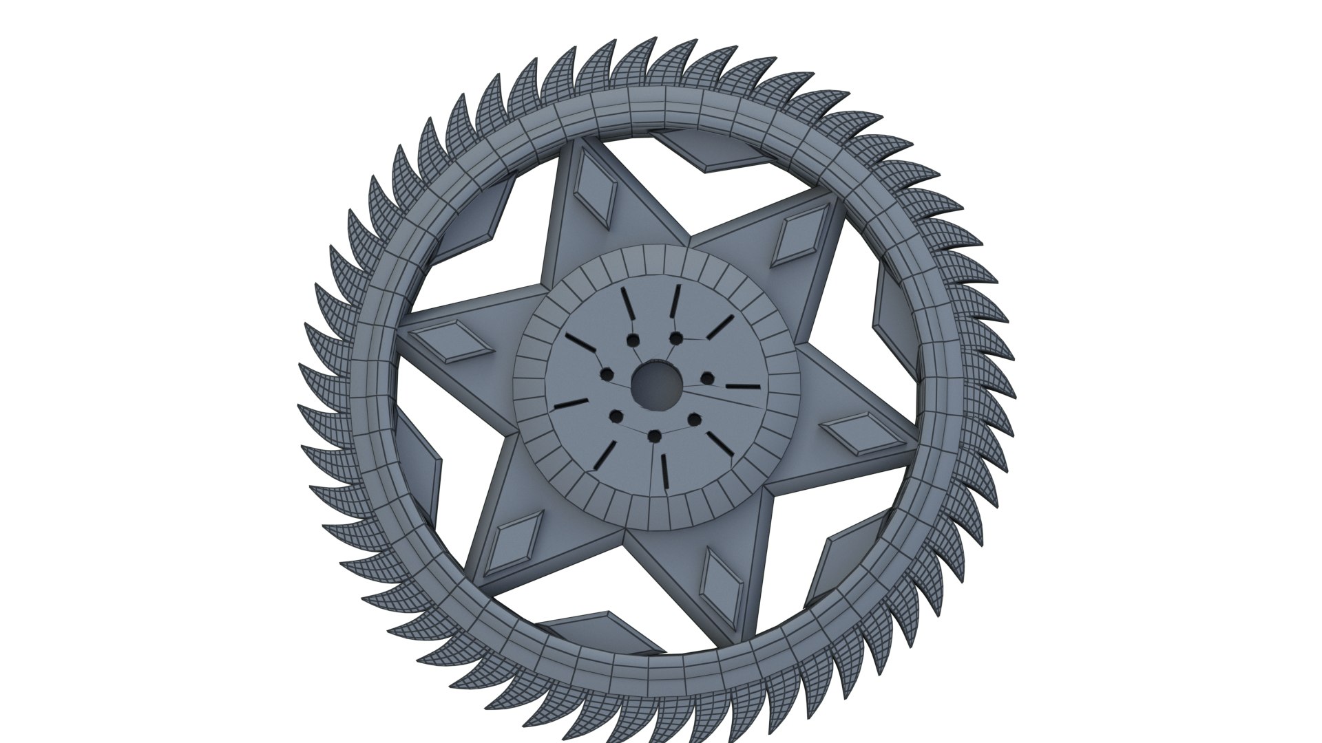 Star Weapon 3D Model - TurboSquid 1492783
