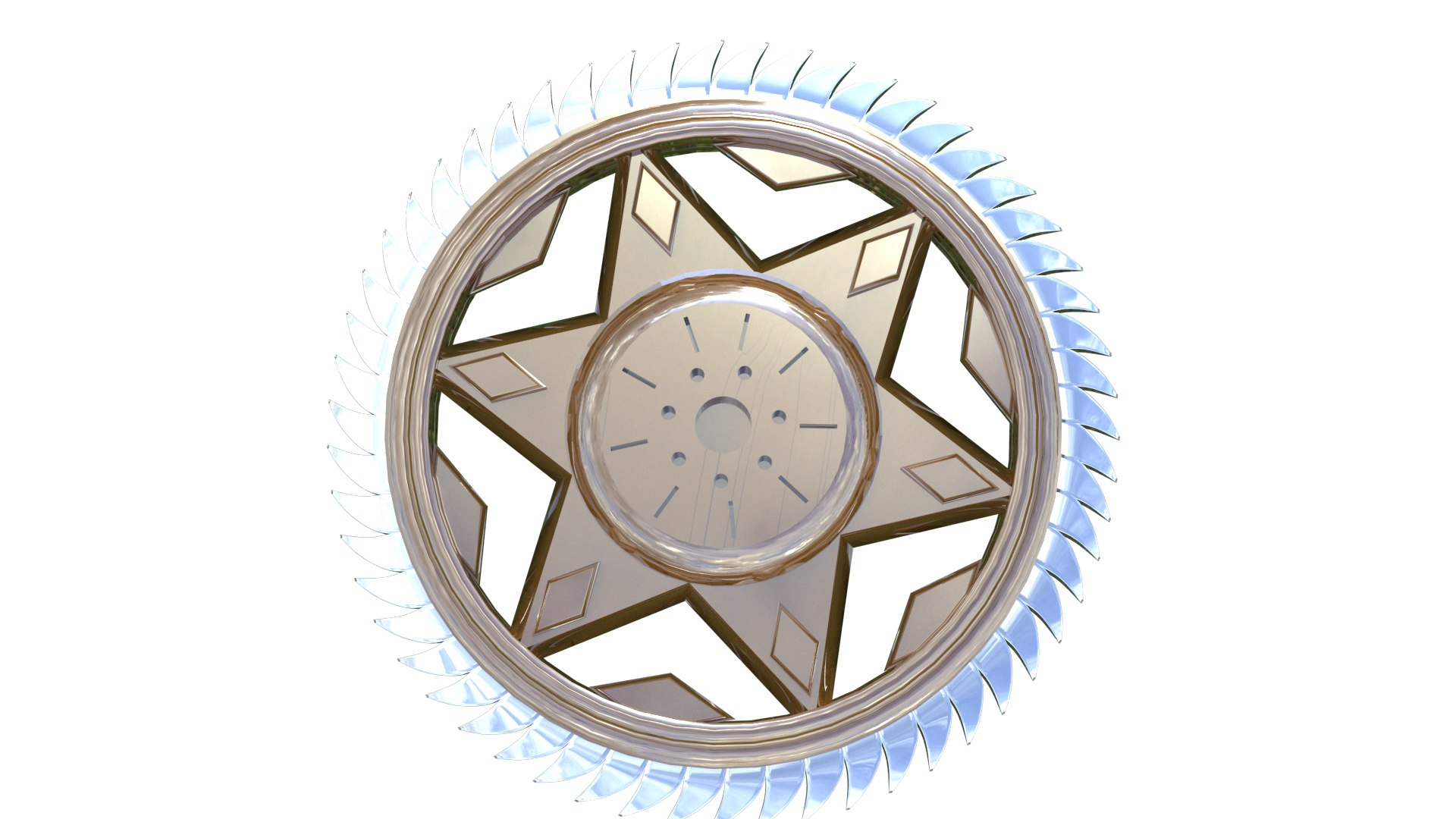 Star Weapon 3D Model - TurboSquid 1492783