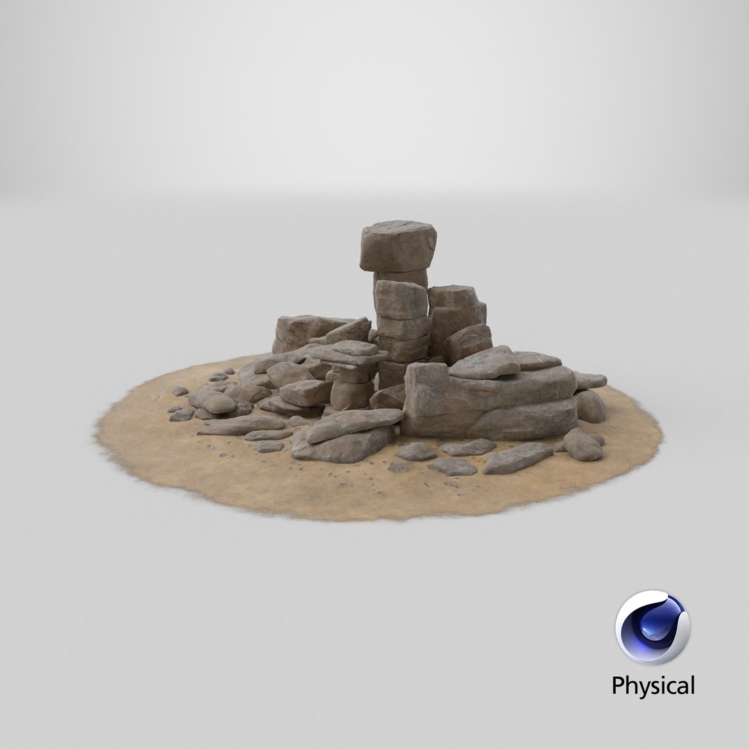3D Rock Model - TurboSquid 2034318