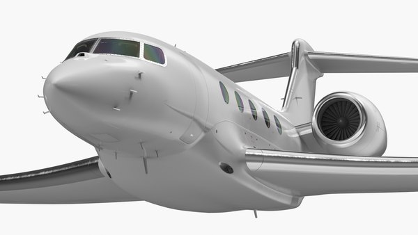 Twin Engine Business Jet Flight 3D model - TurboSquid 1978333