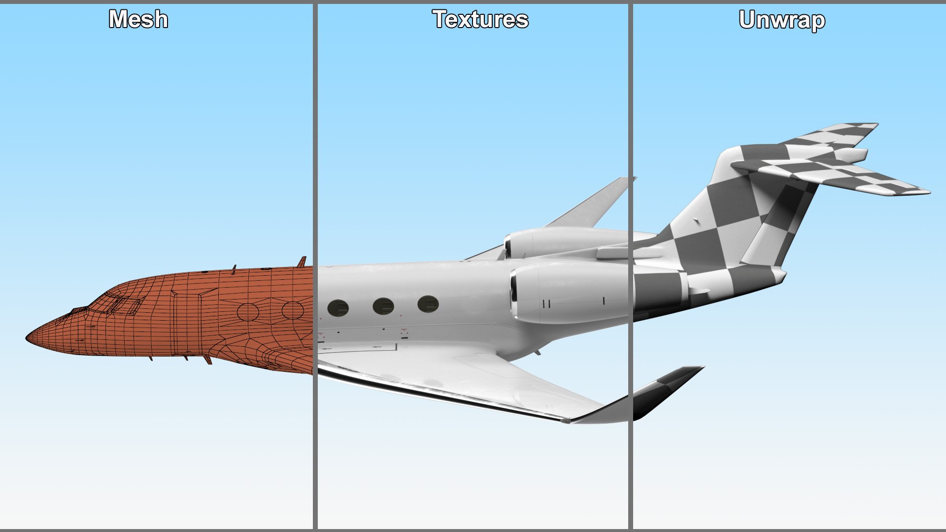 Twin Engine Business Jet Flight 3D model - TurboSquid 1978333