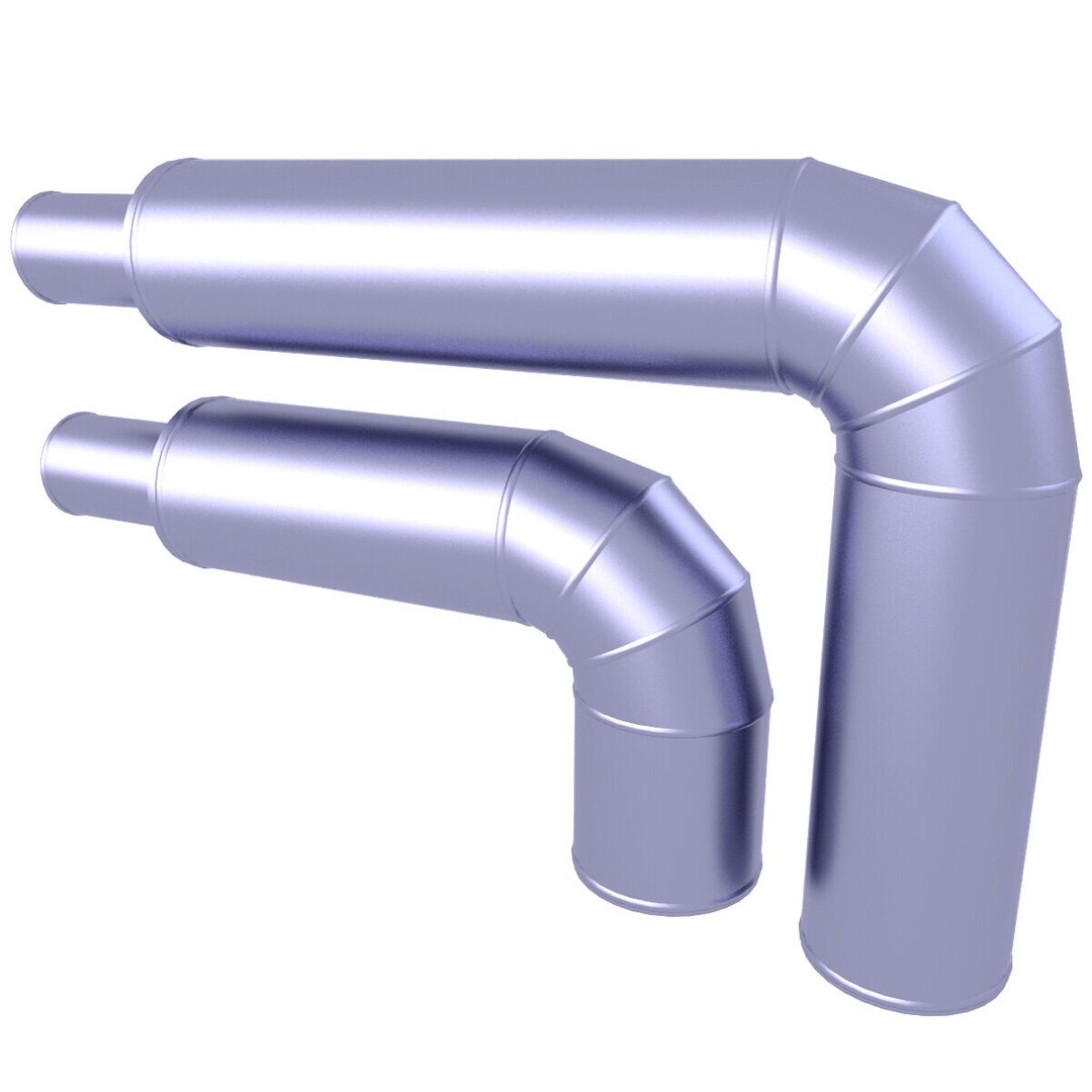 3D Model Pre-insulated Pipe 58 - TurboSquid 2257269