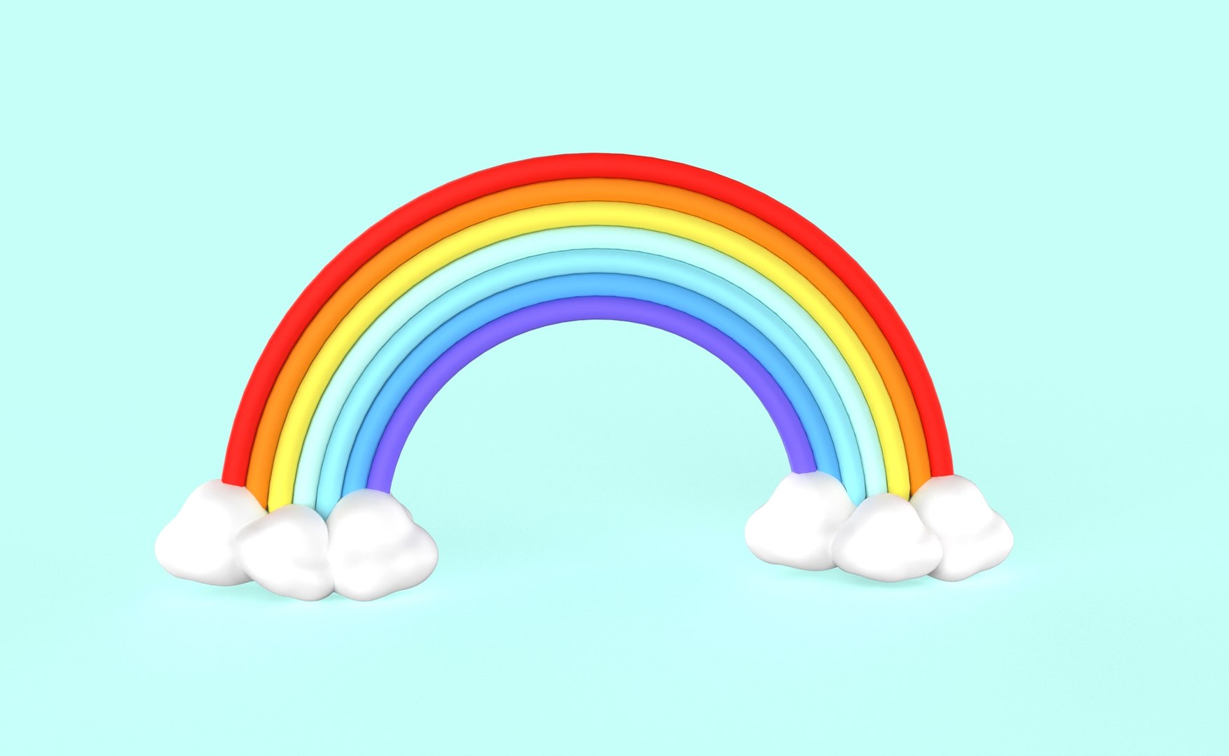 3D Prop79 Rainbow Model - TurboSquid 2252547