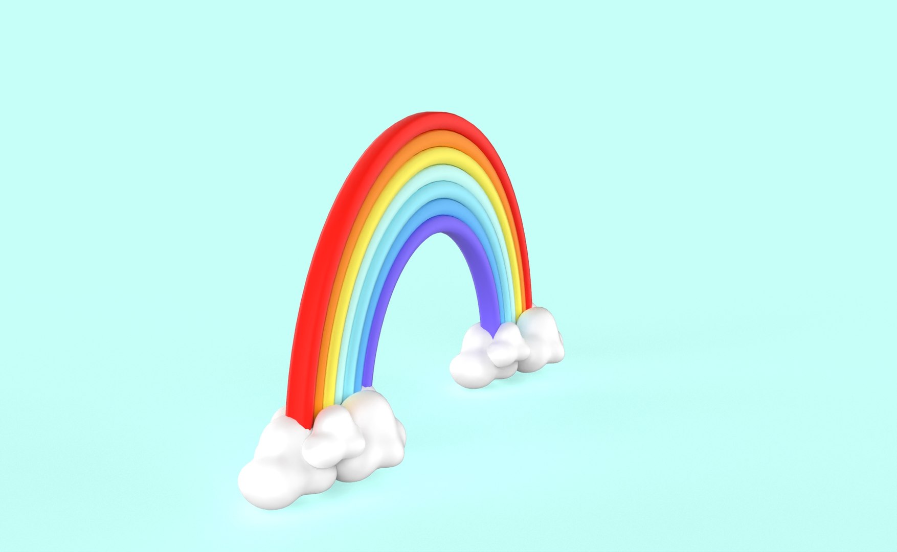 3D Prop79 Rainbow Model - TurboSquid 2252547