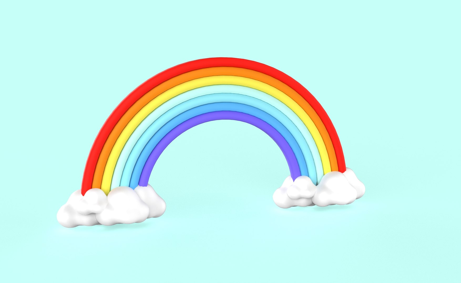 3D Prop79 Rainbow Model - TurboSquid 2252547