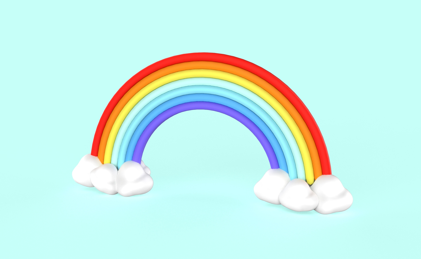 3D Prop79 Rainbow Model - TurboSquid 2252547