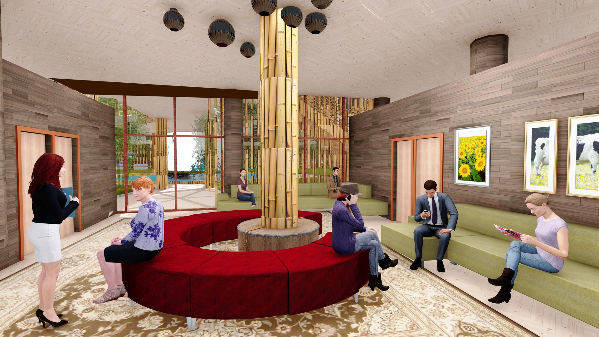 Wellness complex 3D model - TurboSquid 1296962