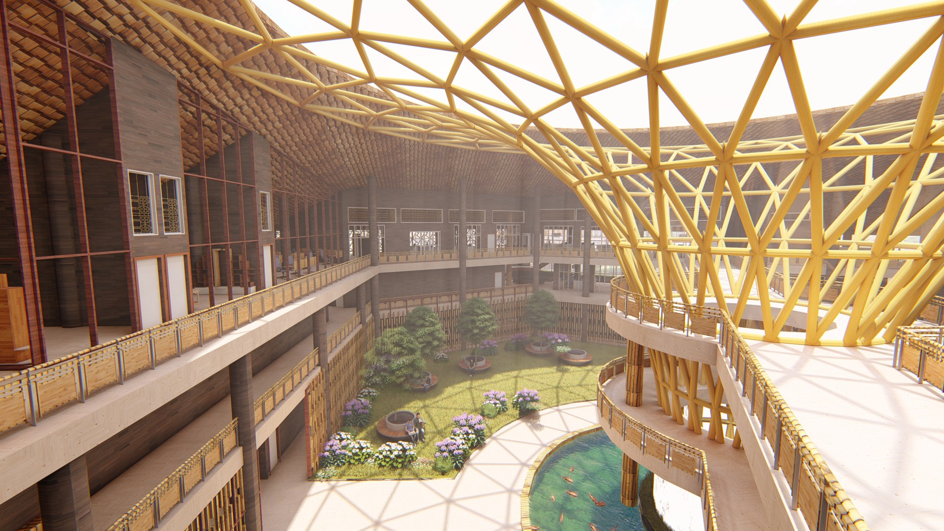 Wellness complex 3D model - TurboSquid 1296962