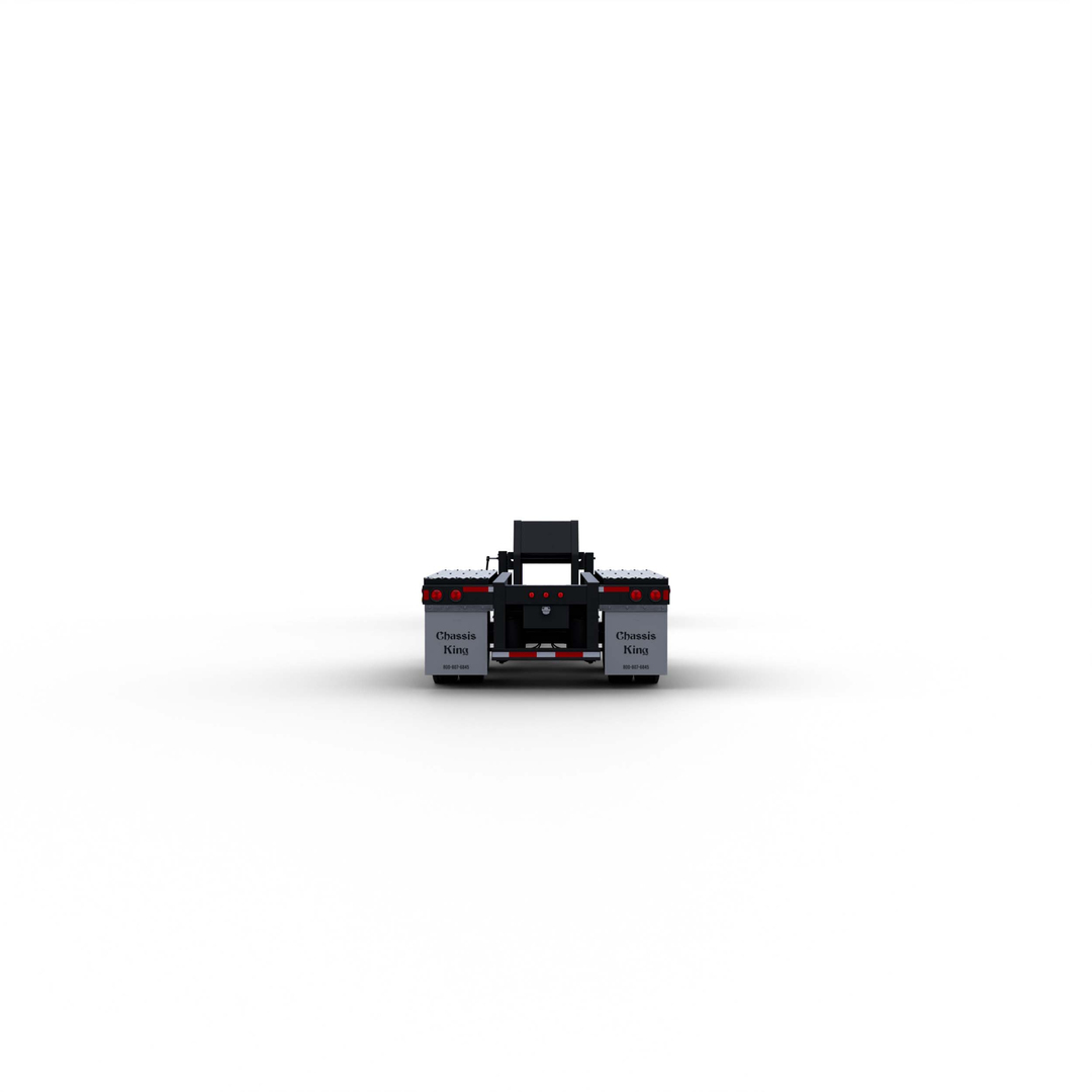 3D Double Drop Chassis 42FT V1 Model - TurboSquid 2286330