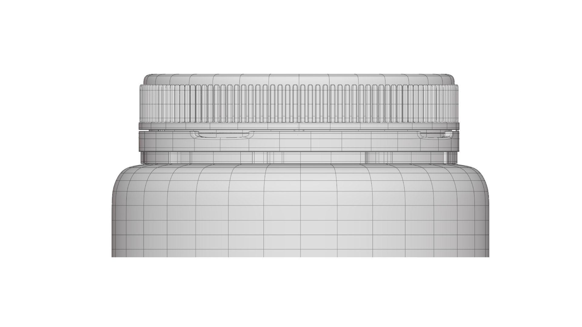 Supplement Jar With 3D Product Mockup 3D Model - TurboSquid 2091893