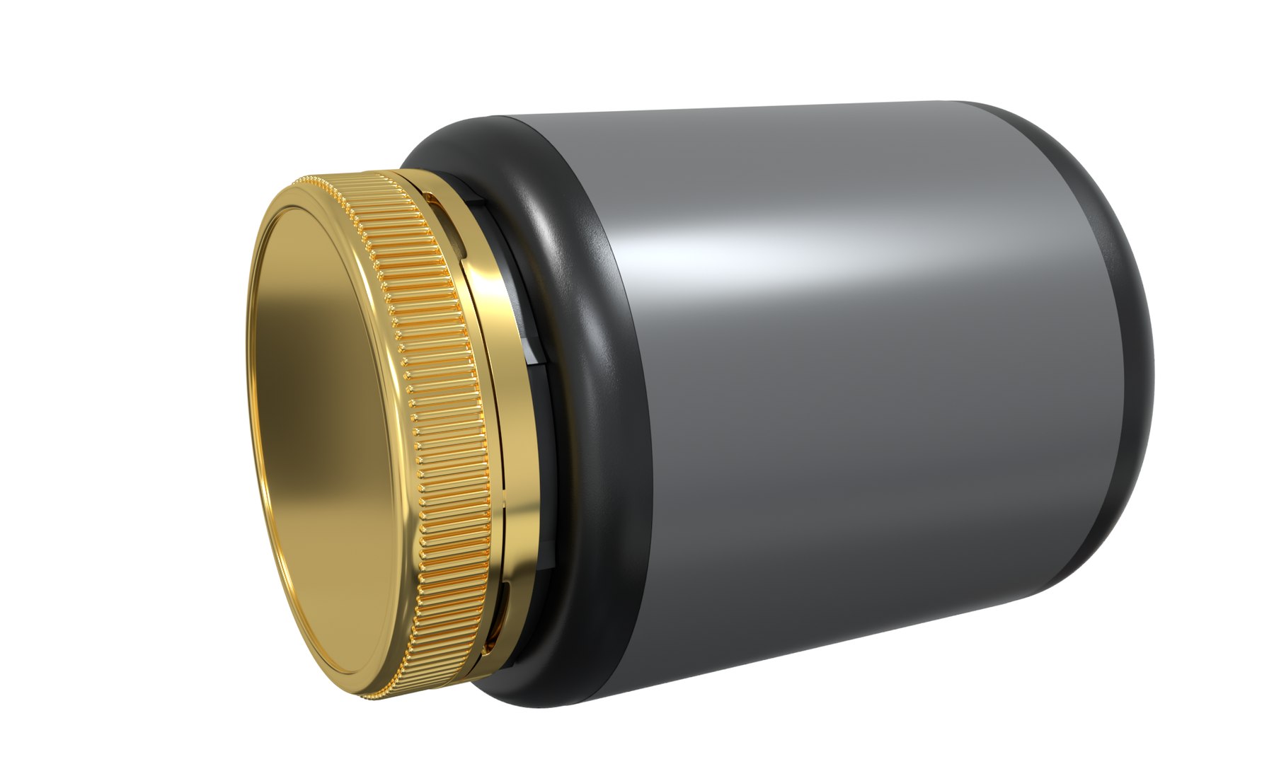 Supplement Jar With 3D Product Mockup 3D Model - TurboSquid 2091893