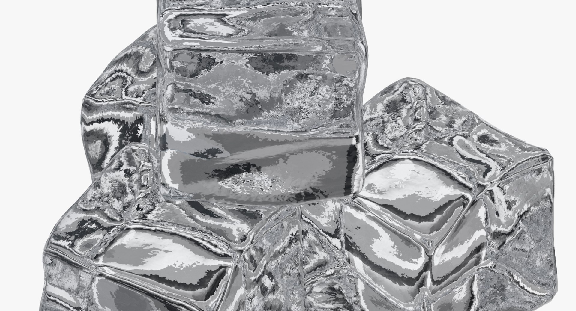 3D Ice Cube - TurboSquid 1168783