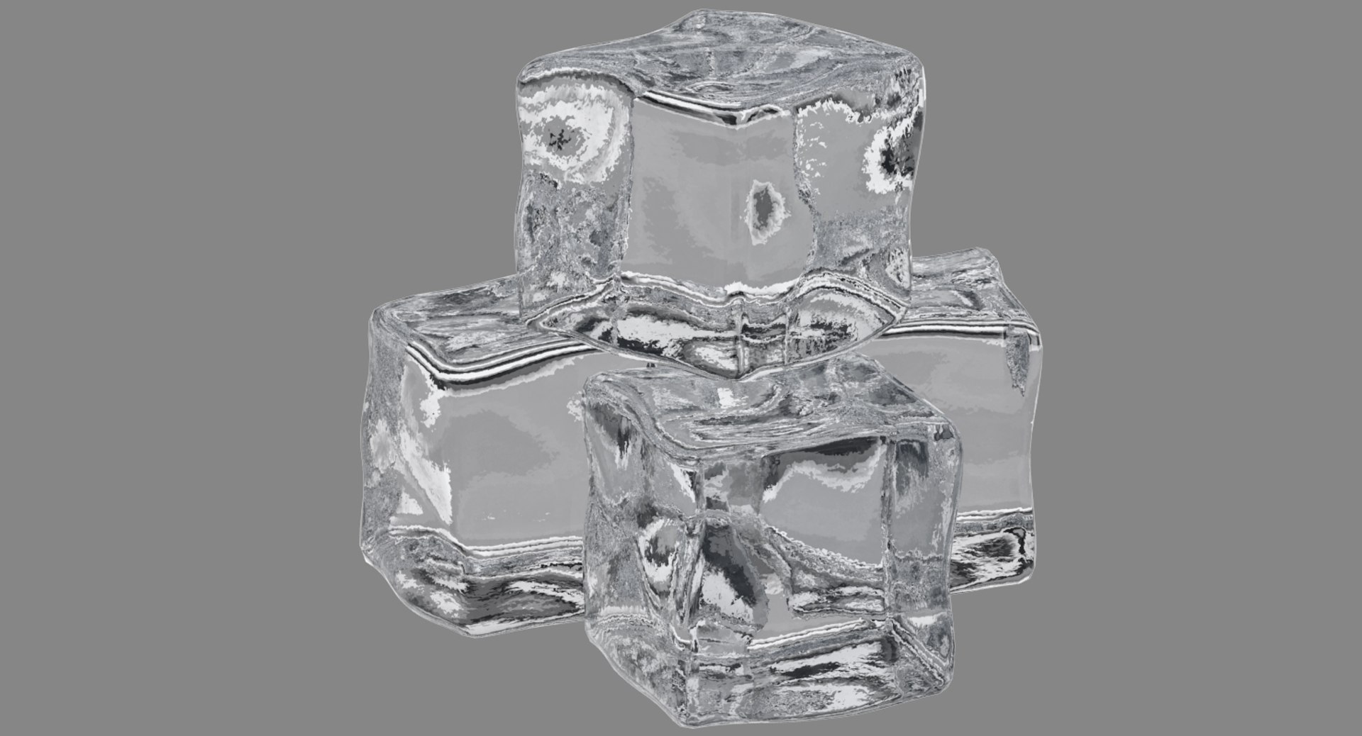 3D Ice Cube - TurboSquid 1168783