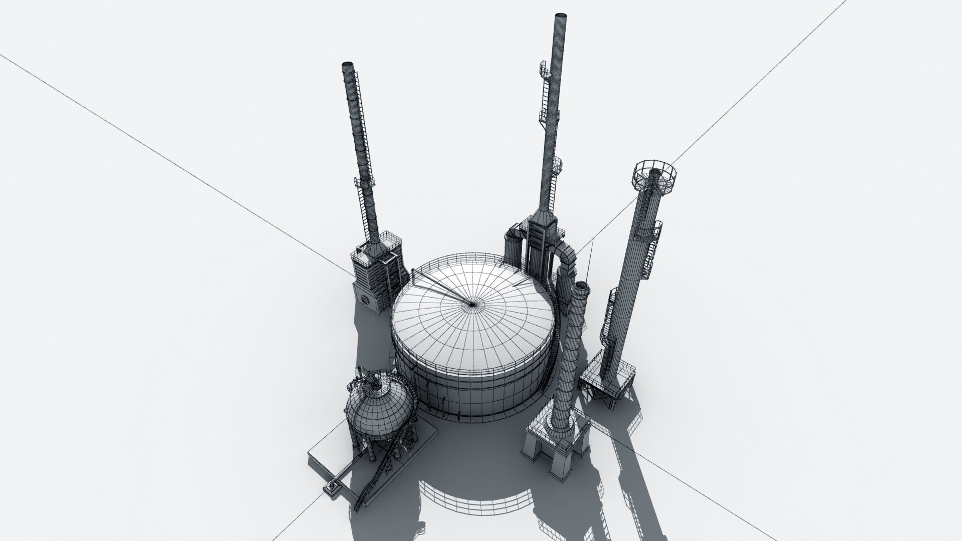 Metal Refinery Part 12 3D Model - TurboSquid 2050189