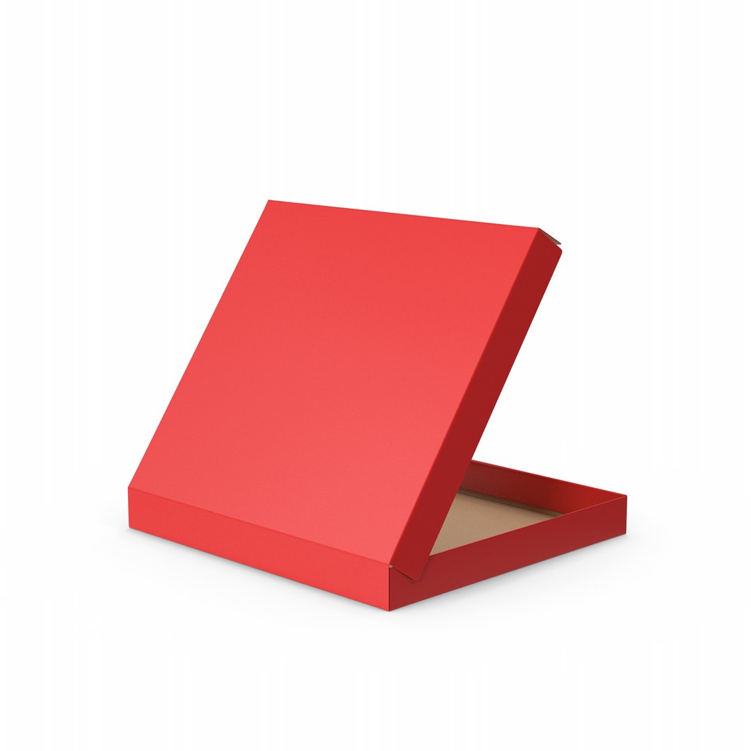 3D model Red Pizza Box - TurboSquid 2046175