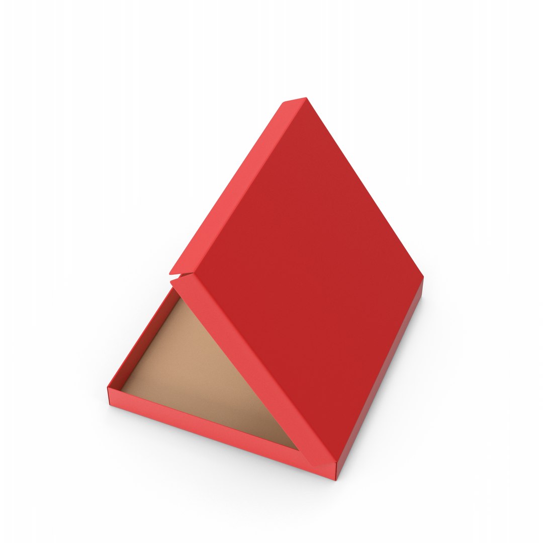 3D model Red Pizza Box - TurboSquid 2046175