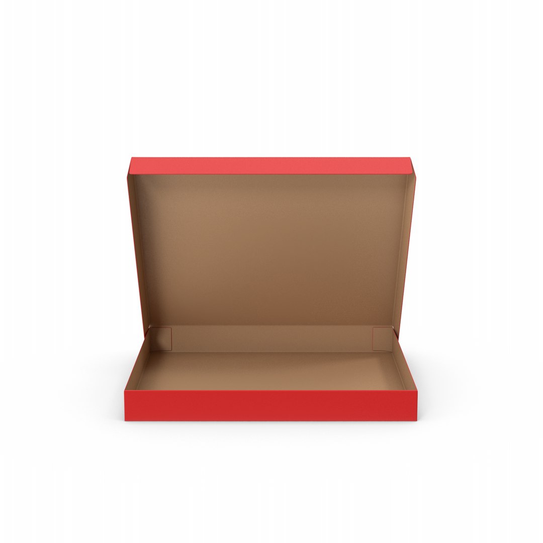 3D model Red Pizza Box - TurboSquid 2046175
