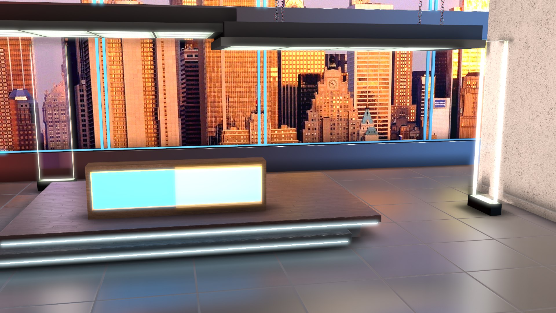 3D Virtual Set Politics Tv - TurboSquid 1159509