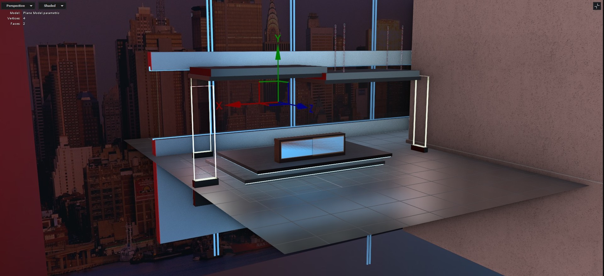 3D Virtual Set Politics Tv - TurboSquid 1159509